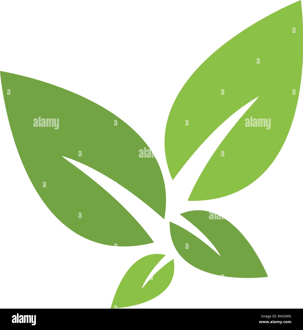 Leaf agriculture graphic design template vector Stock Vector Image ...