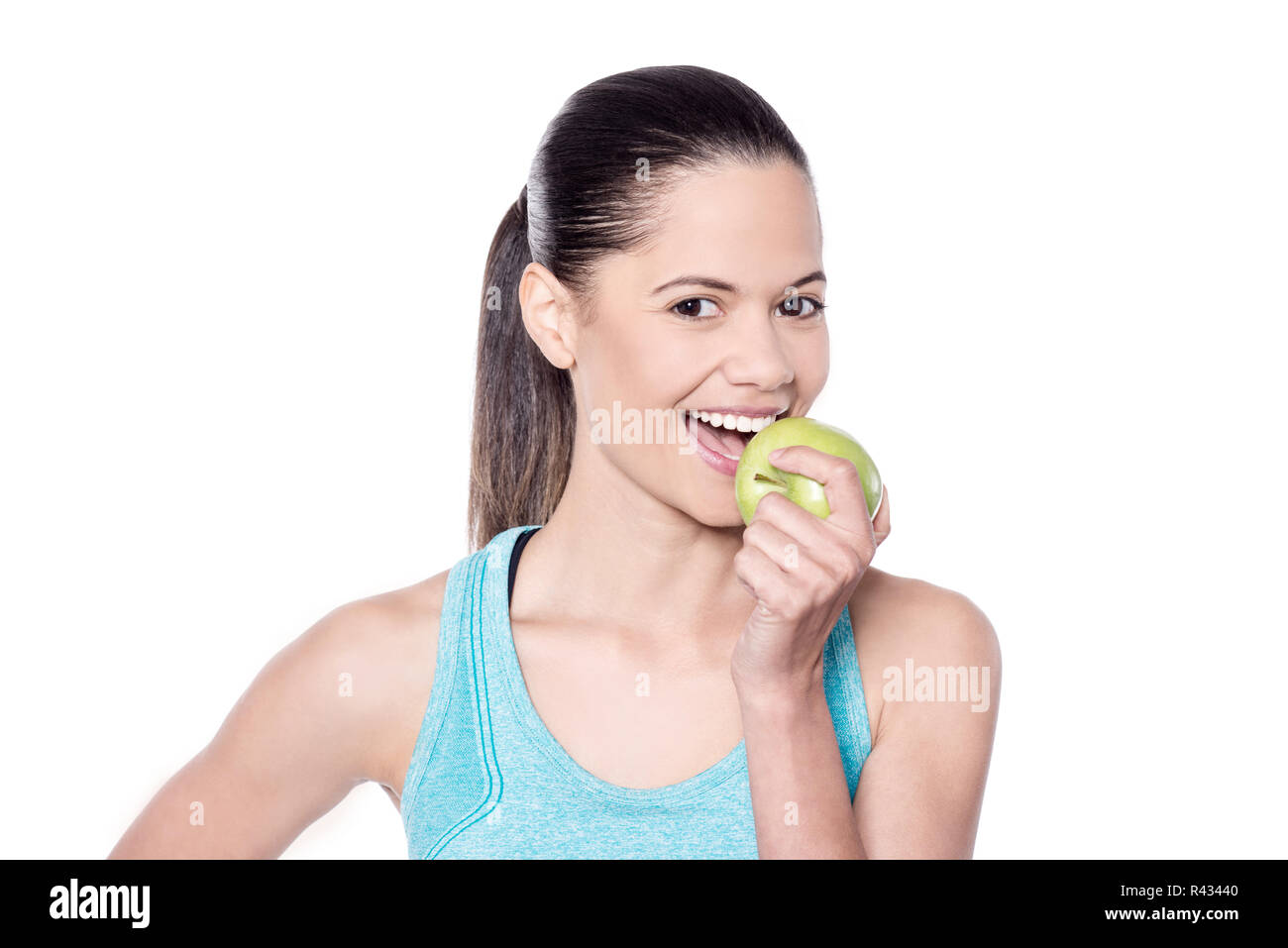 Young gorgeous female runner hi-res stock photography and images - Alamy