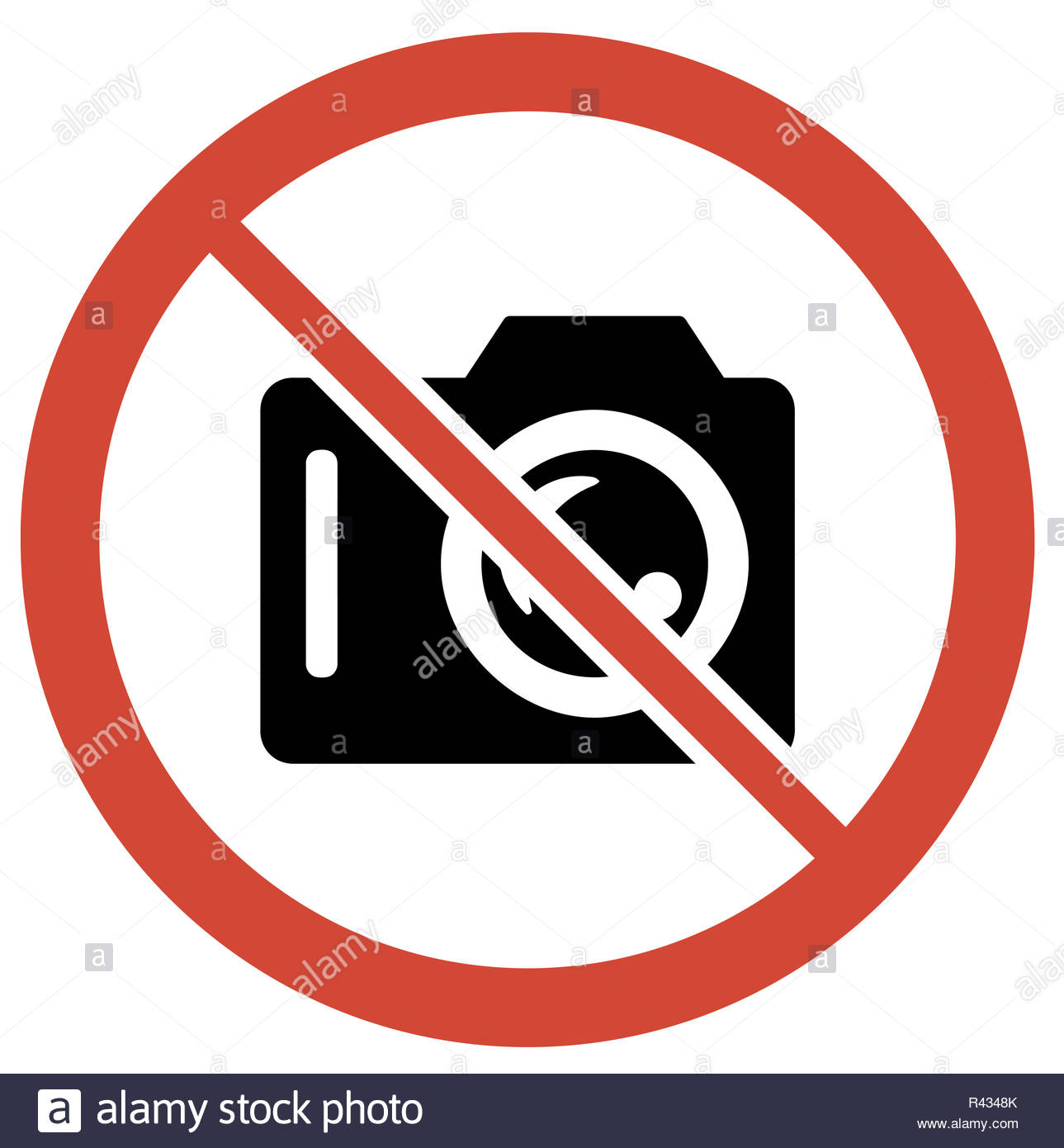 No Photo Camera Allowed Sign Stock Photos & No Photo Camera Allowed ...