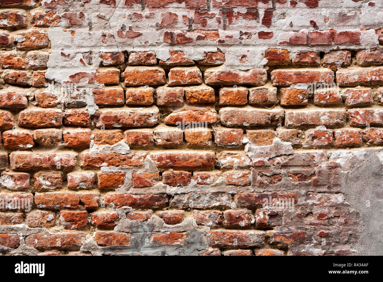 17th century brick wall background Stock Photo - Alamy