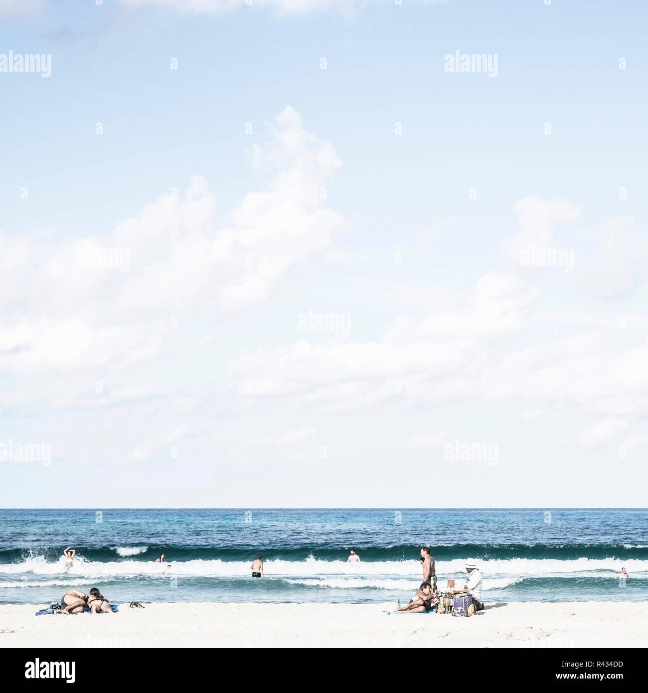 Mondello beach hi-res stock photography and images - Alamy