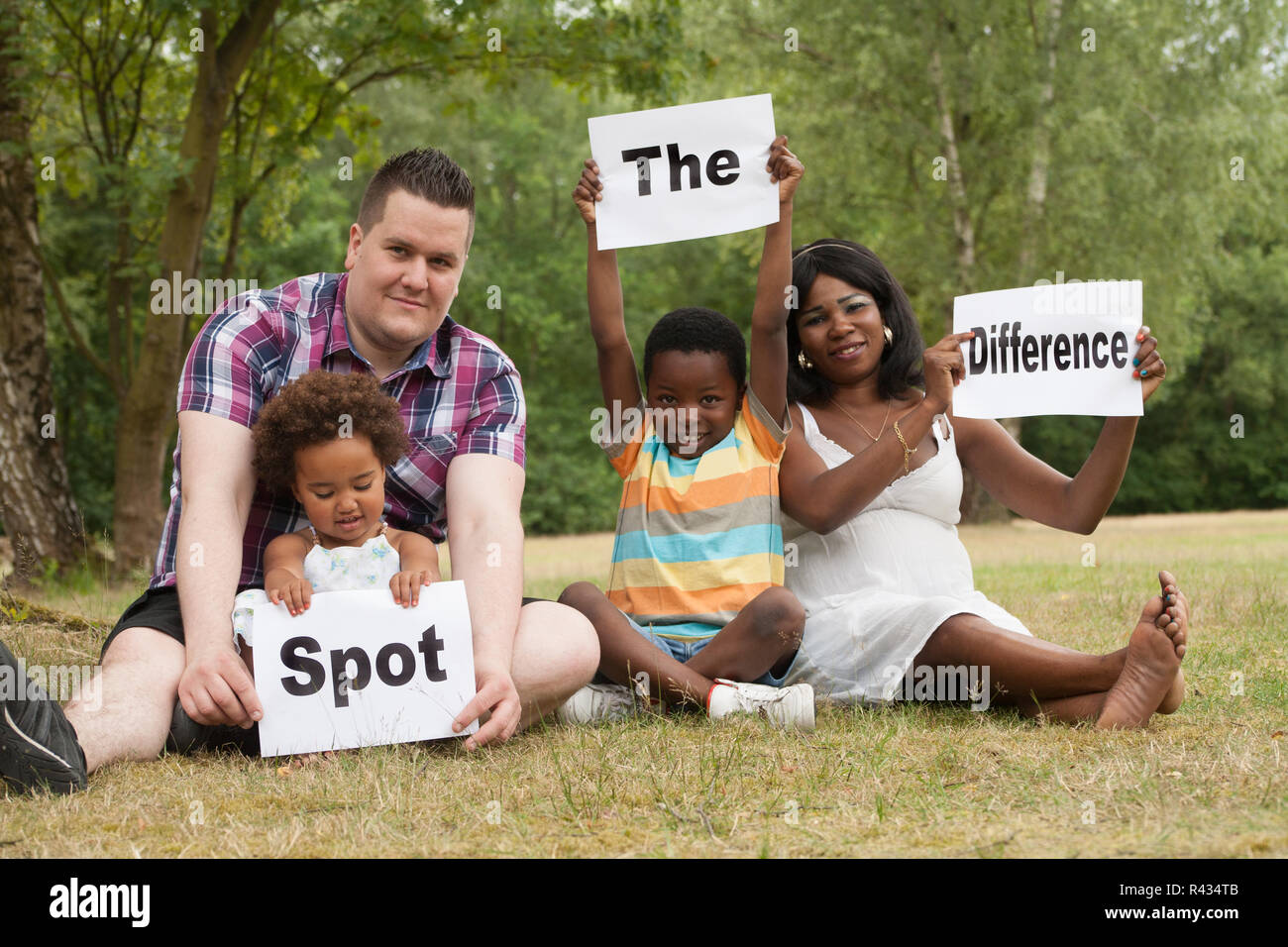 Spot the difference Stock Photo - Alamy