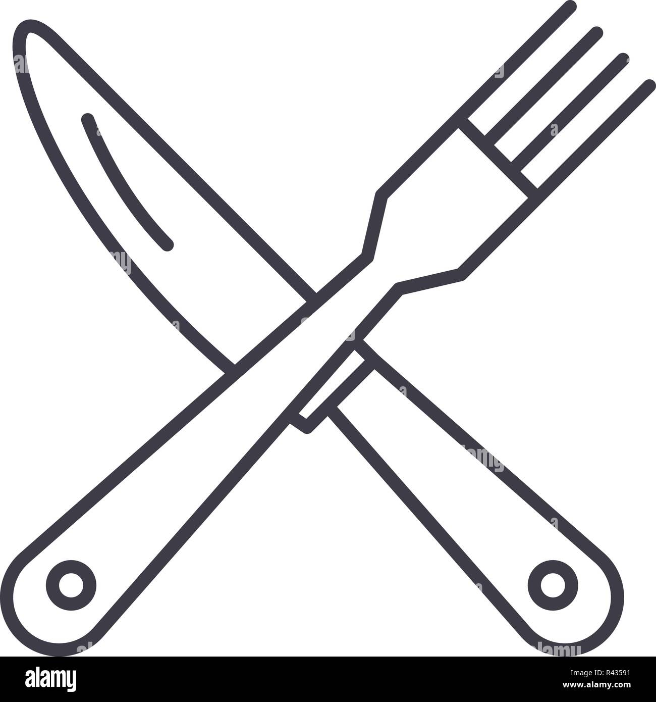 Knife And Fork Symbol