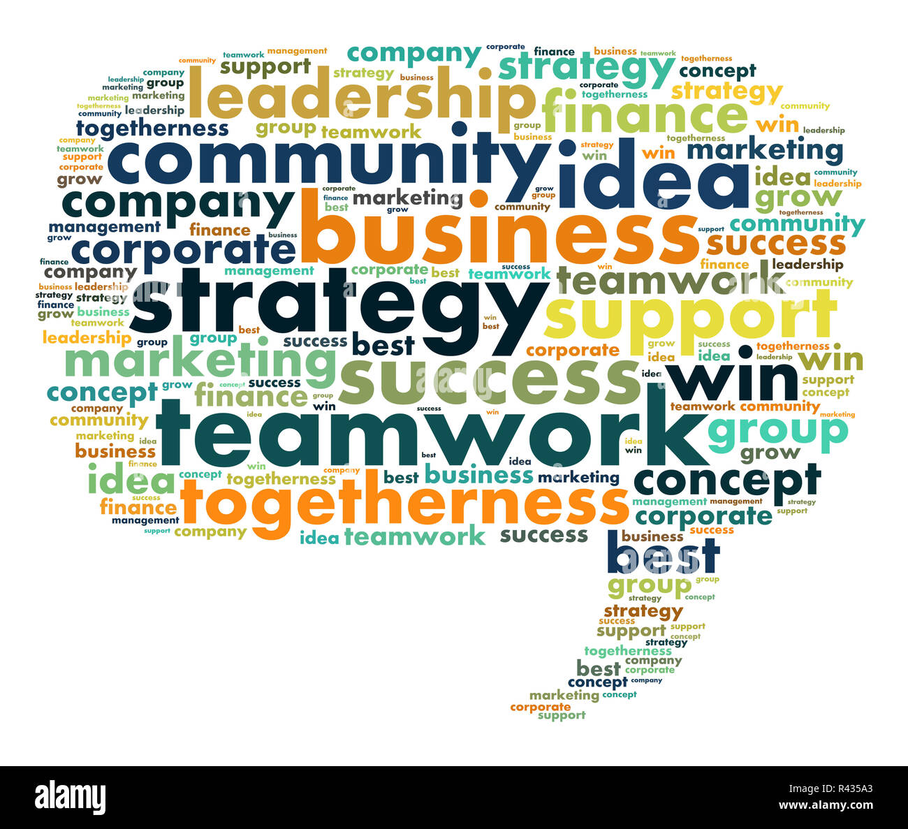 Business and strategy illustration concept Stock Photo - Alamy