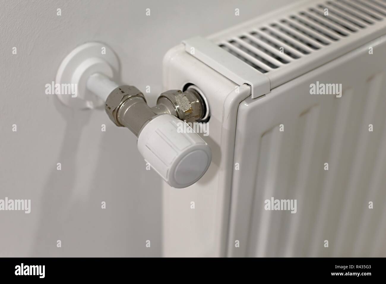 Radiator heating detail Stock Photo - Alamy