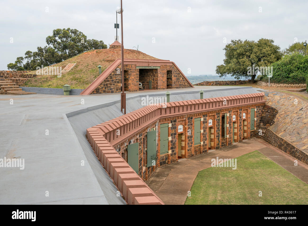 Historic Anglo-Boer war Fort Klapperkop overlooking Pretoria, the ...