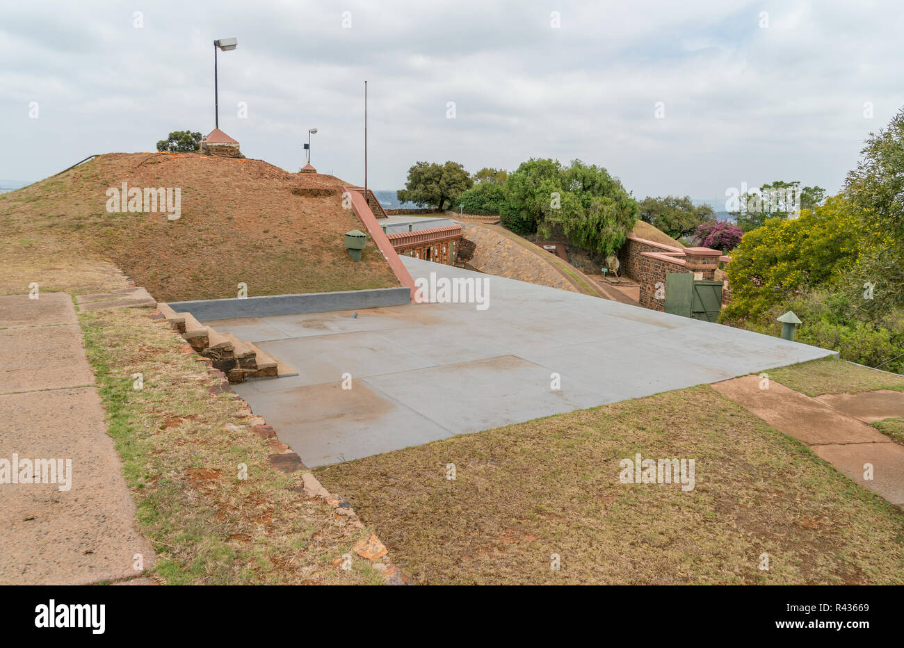 Historic Anglo-Boer war Fort Klapperkop overlooking Pretoria, the ...