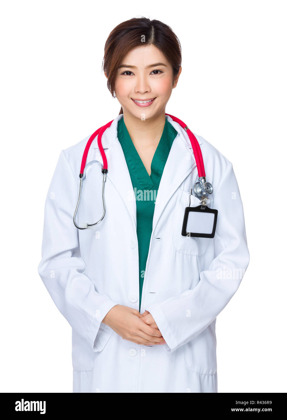 Female doctor portrait Stock Photo - Alamy
