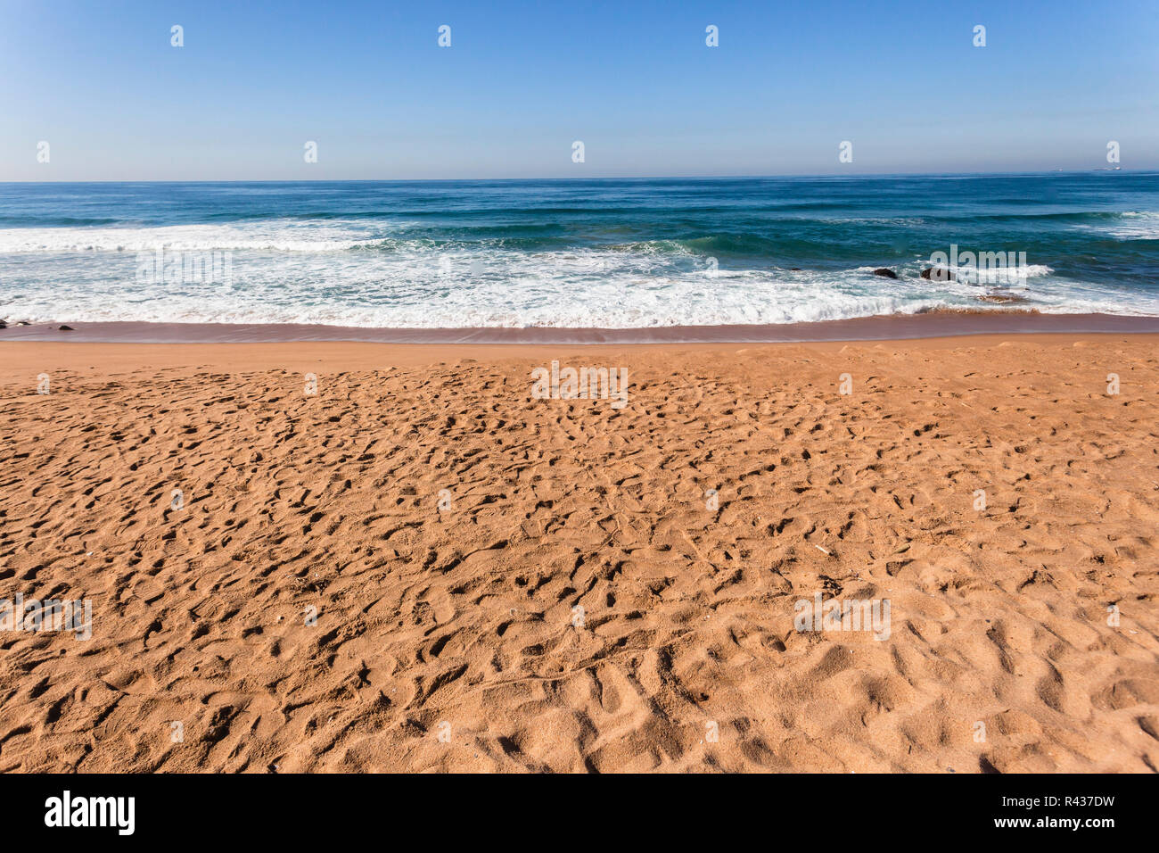 Beach Blue Ocean Stock Photo - Alamy