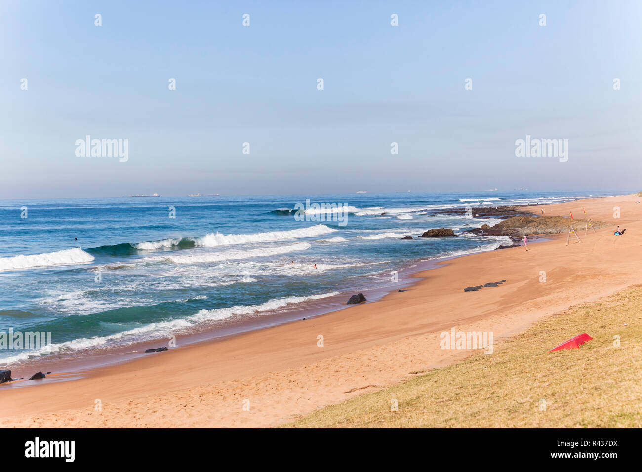 Beach Ocean Landscape Stock Photo - Alamy