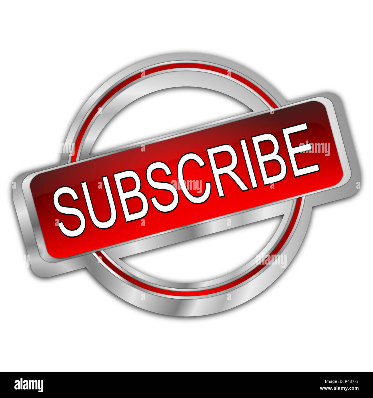Subscriber button Cut Out Stock Images & Pictures - Alamy
