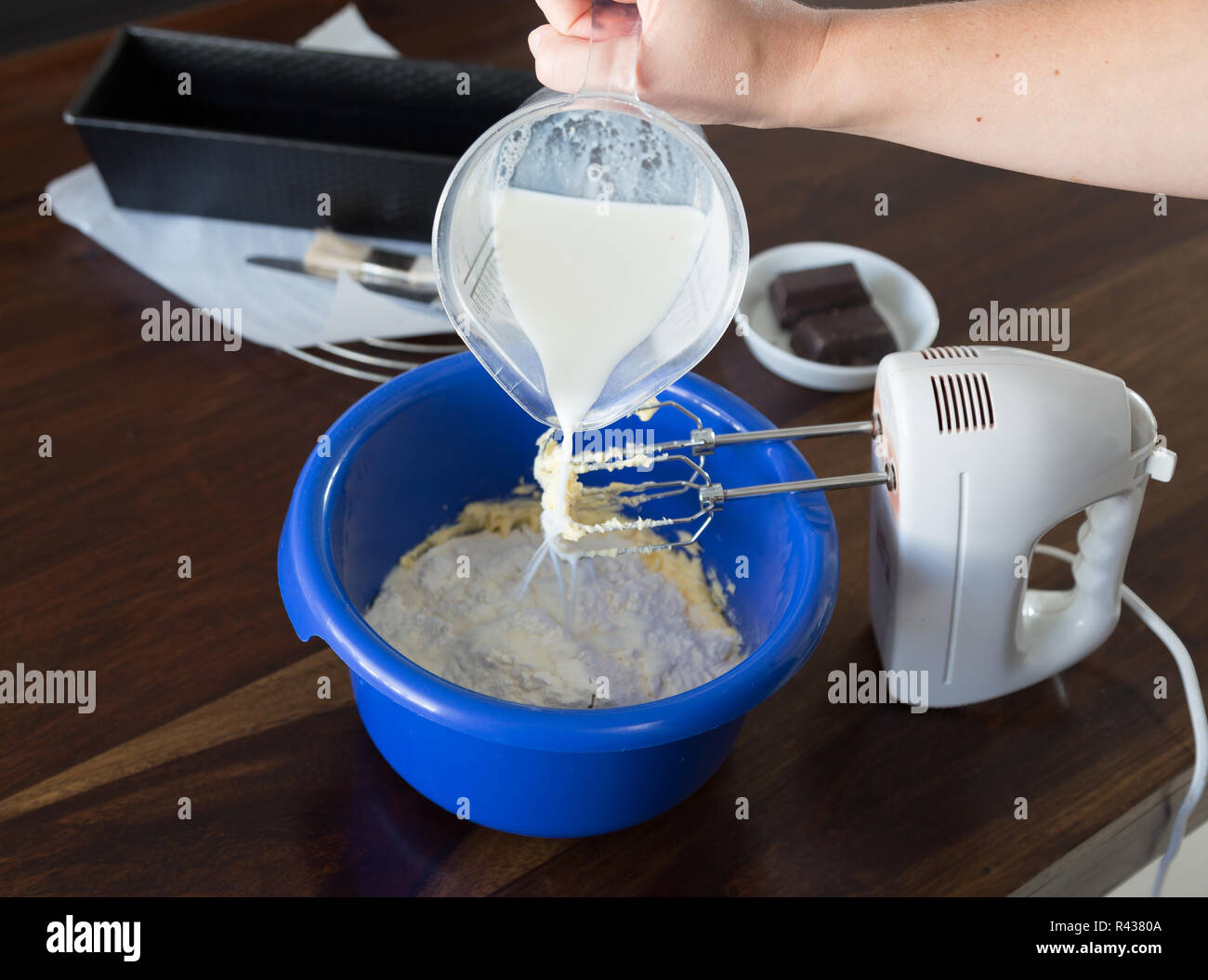 cake for mixing Stock Photo - Alamy