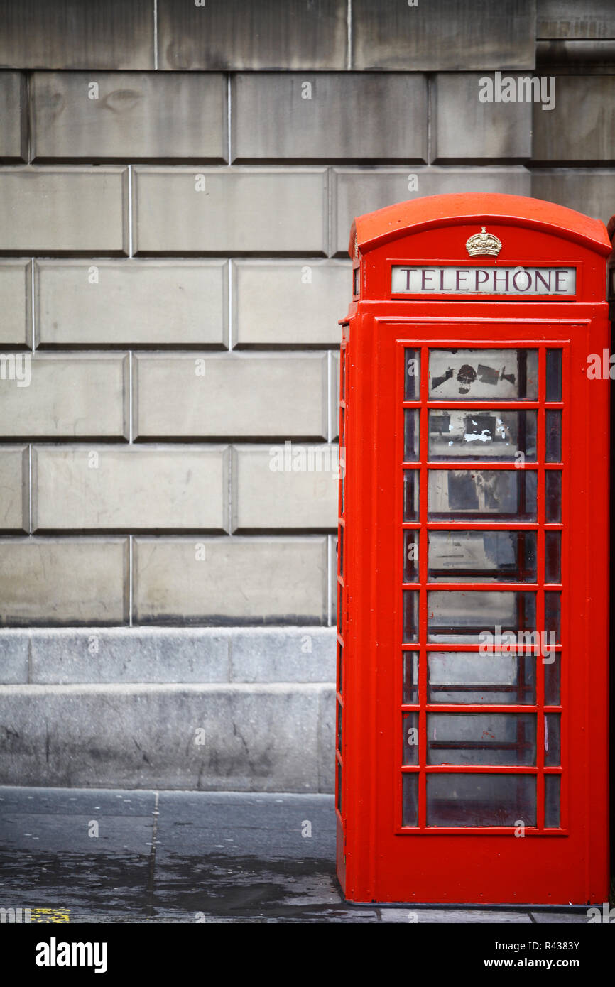British phone booth Stock Photo - Alamy