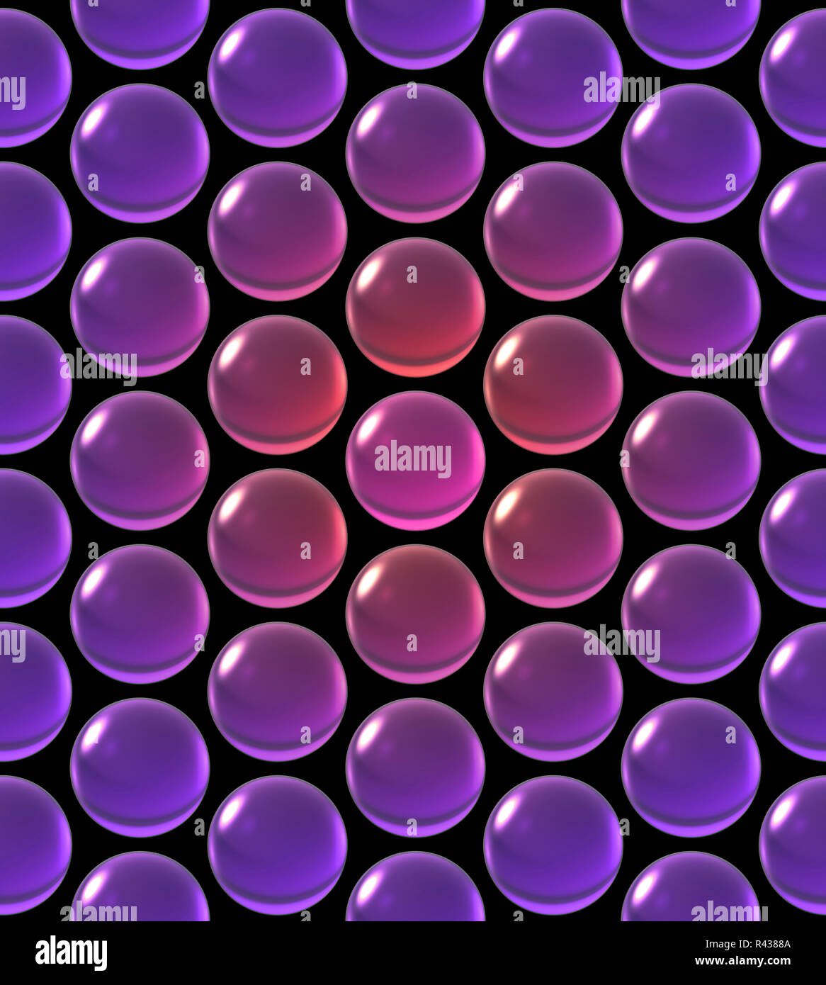 crystal ball array pattern gradient Stock Photo - Alamy