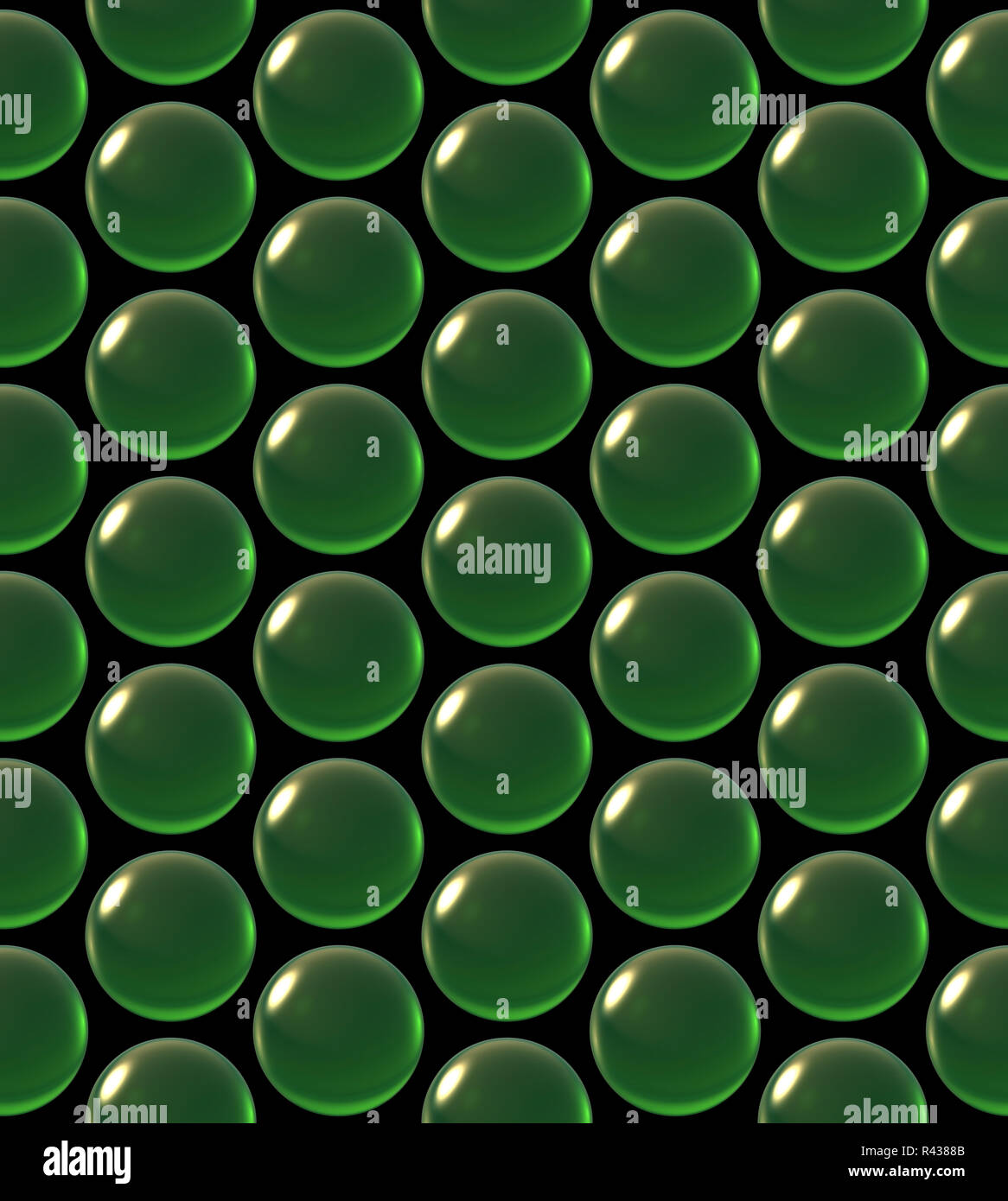 crystal ball array pattern green Stock Photo - Alamy