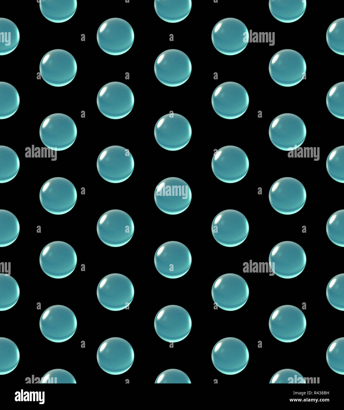 crystal ball dot pattern sea blue Stock Photo - Alamy