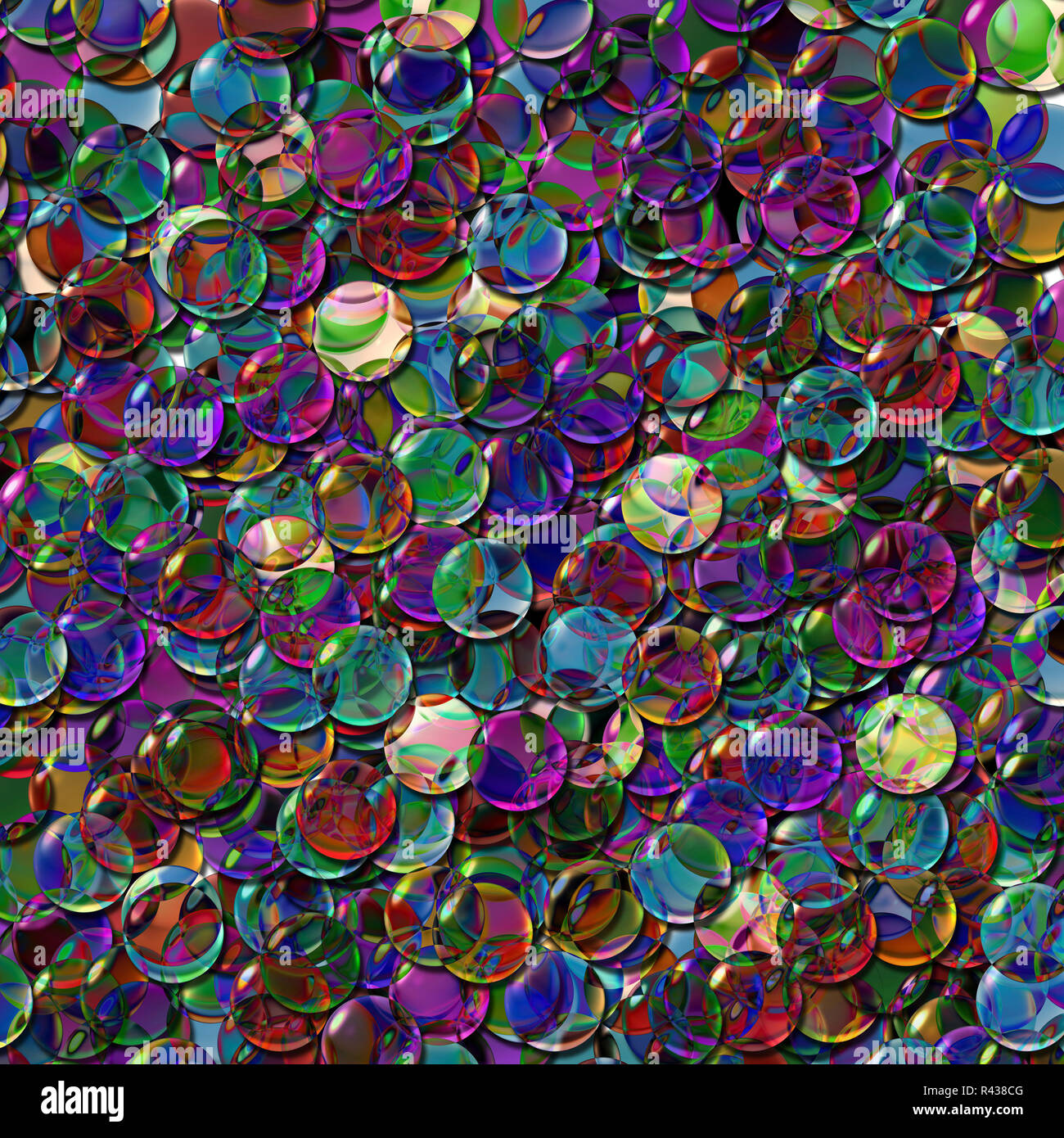 crystal balls mix color transparent Stock Photo - Alamy