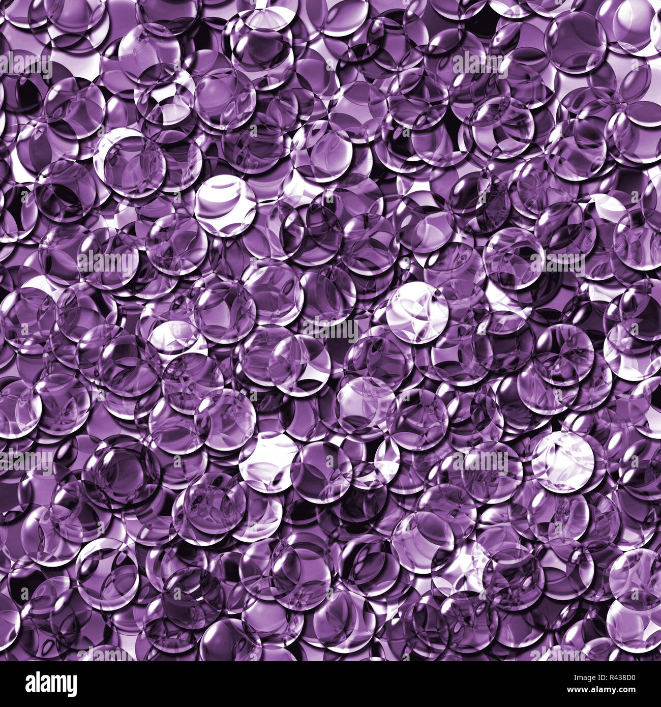 crystal balls mix transparent purple Stock Photo - Alamy