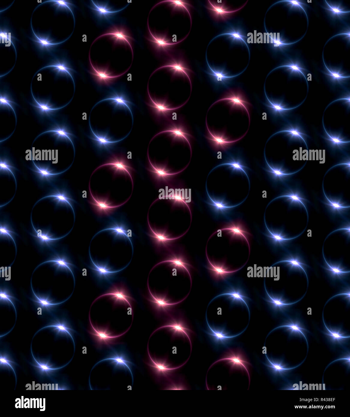 Lens Flare round mix ring pattern Stock Photo - Alamy