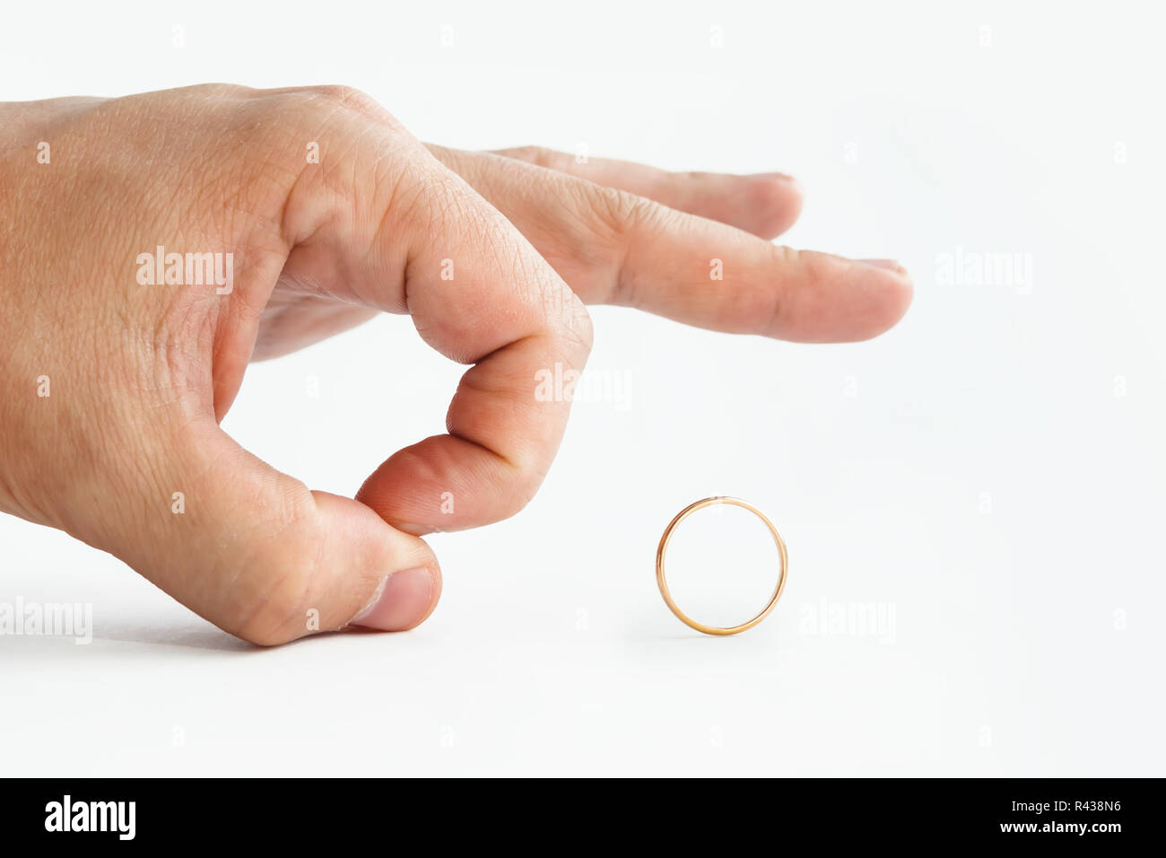 Hand Pushing Someone Away