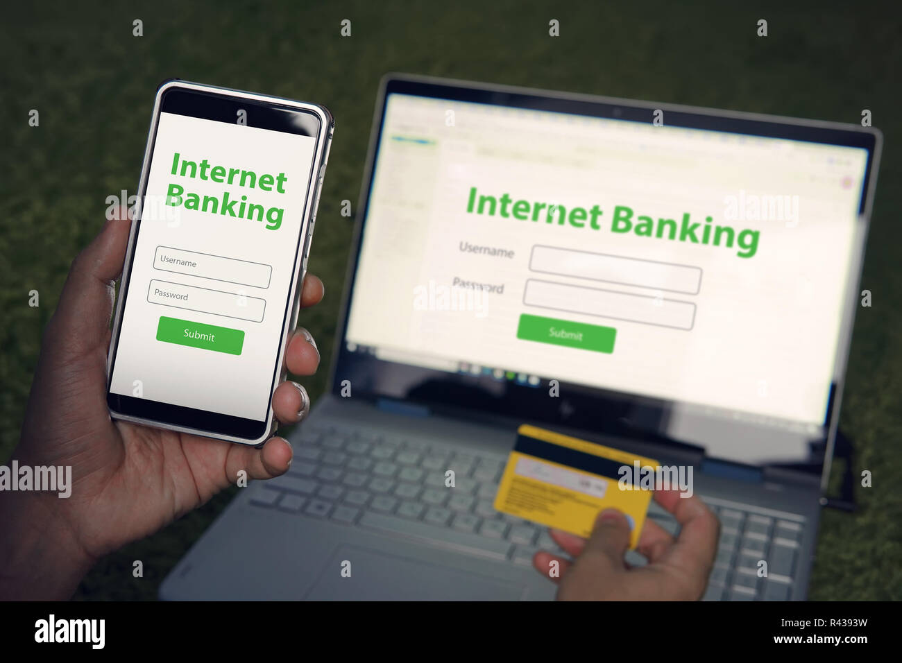 Internet banking hi-res stock photography and images - Alamy
