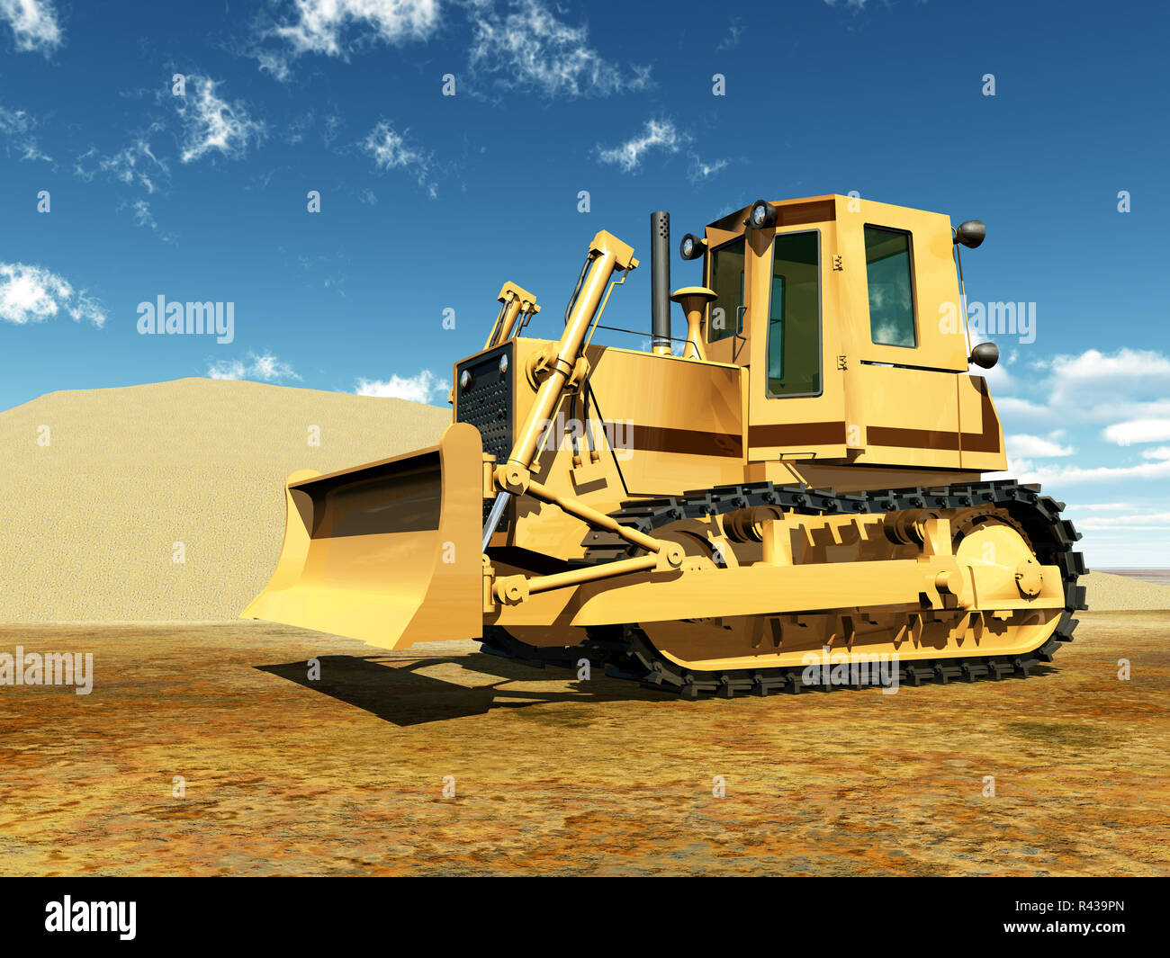 Schubraupe hi-res stock photography and images - Alamy