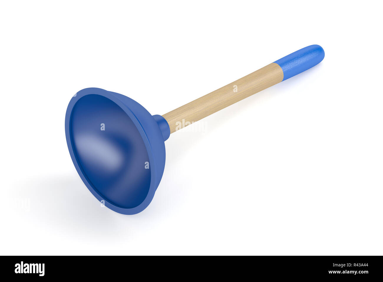 Plunger 3d hi-res stock photography and images - Alamy