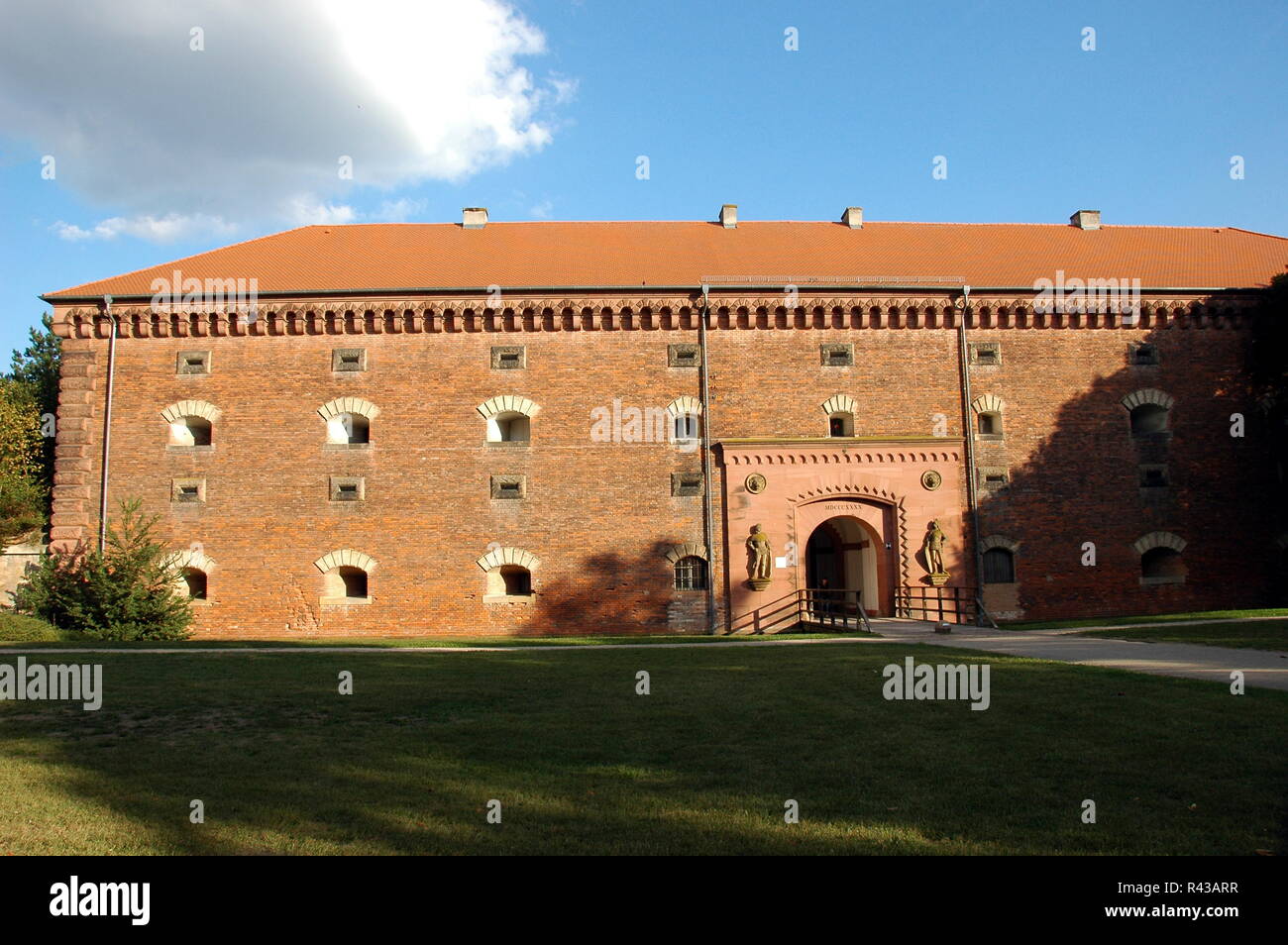 ludwigstor of the fortress germersheim Stock Photo - Alamy