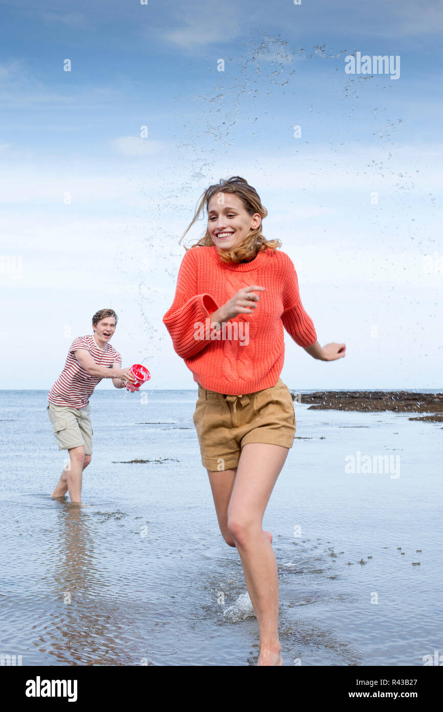 Don't splash me! Stock Photo - Alamy