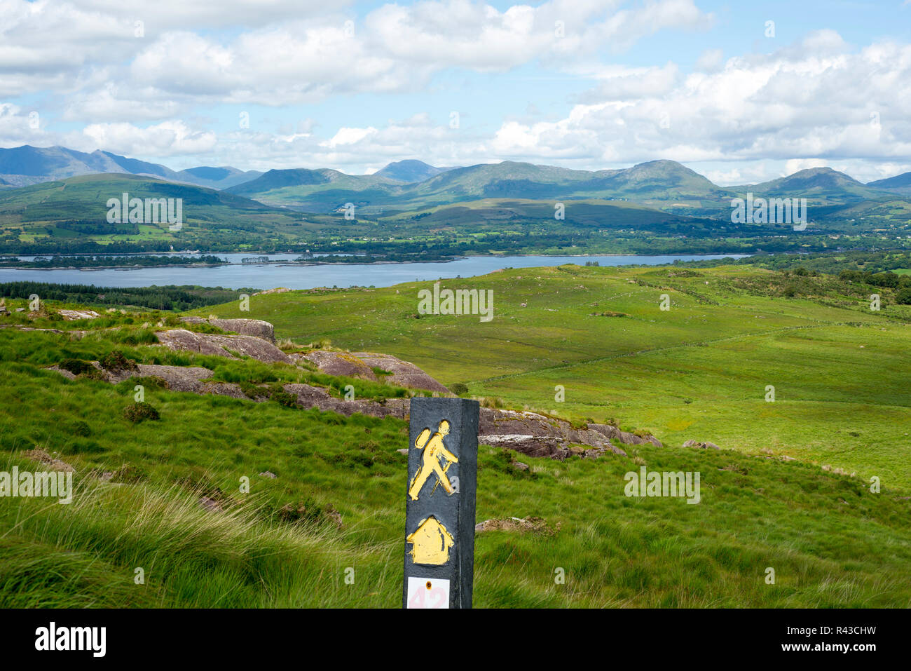 Sign post ireland mountains hi-res stock photography and images - Alamy
