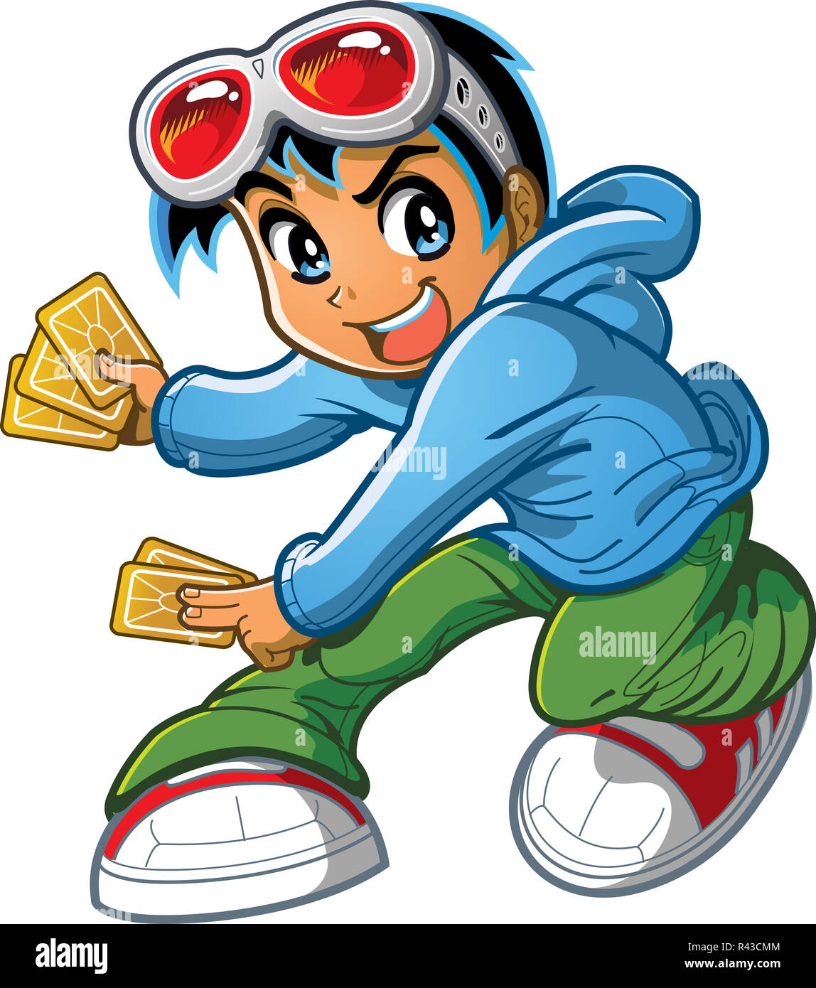 Manga japan teen boy hi-res stock photography and images - Alamy