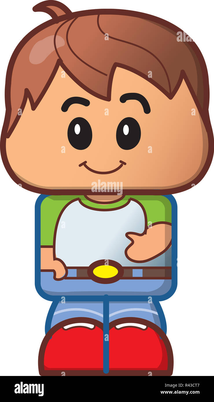 Cute Boy Avatar Stock Photo - Alamy