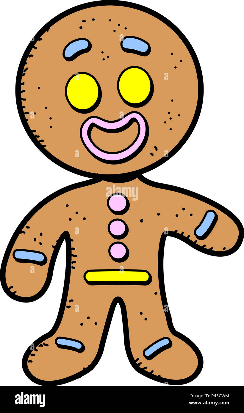 Animated christmas gingerbread man hi-res stock photography and images ...