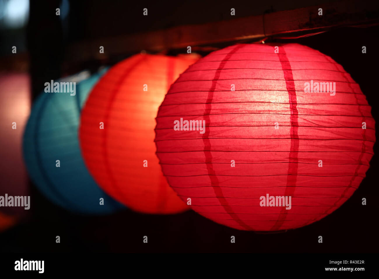 Colorful Diwali Lanterns Stock Photo - Alamy