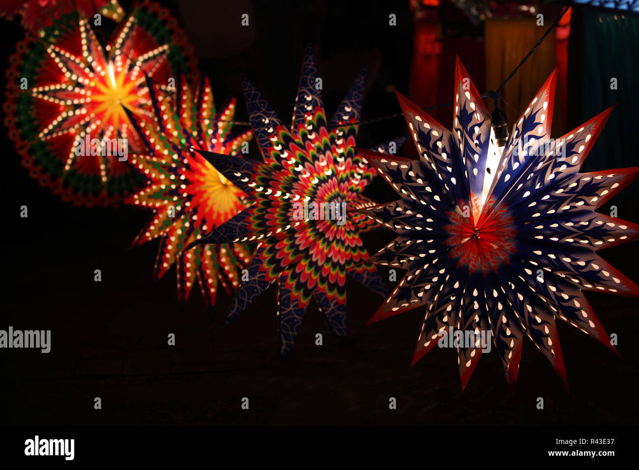 Star lanterns india hi-res stock photography and images - Alamy