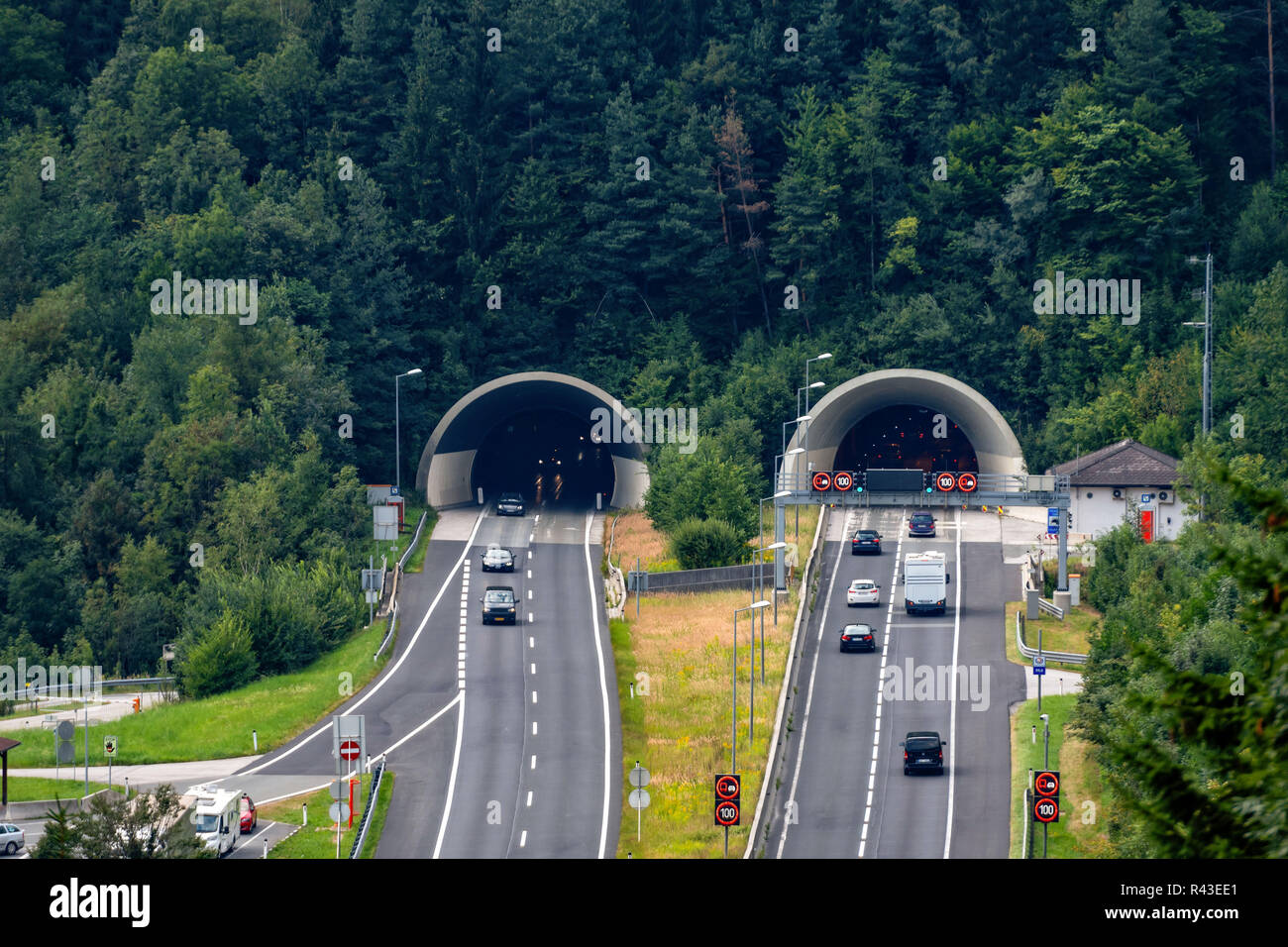 Autobahn sign old hi-res stock photography and images - Alamy