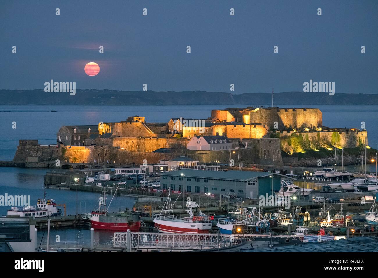Castle Cornet Stock Photo - Alamy