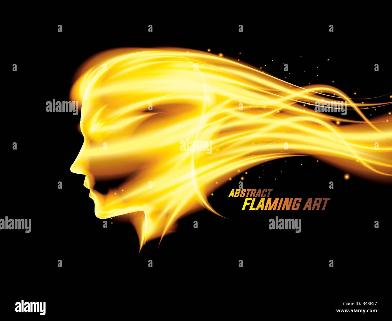 Flaming art hi-res stock photography and images - Alamy