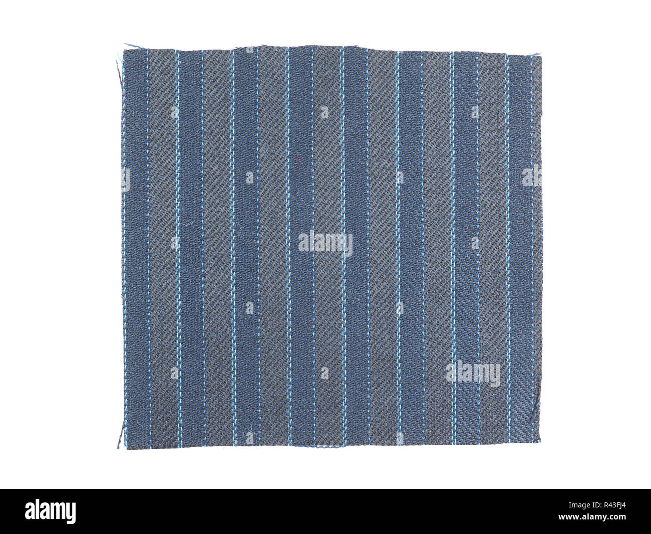 Blue fabric sample Stock Photo - Alamy
