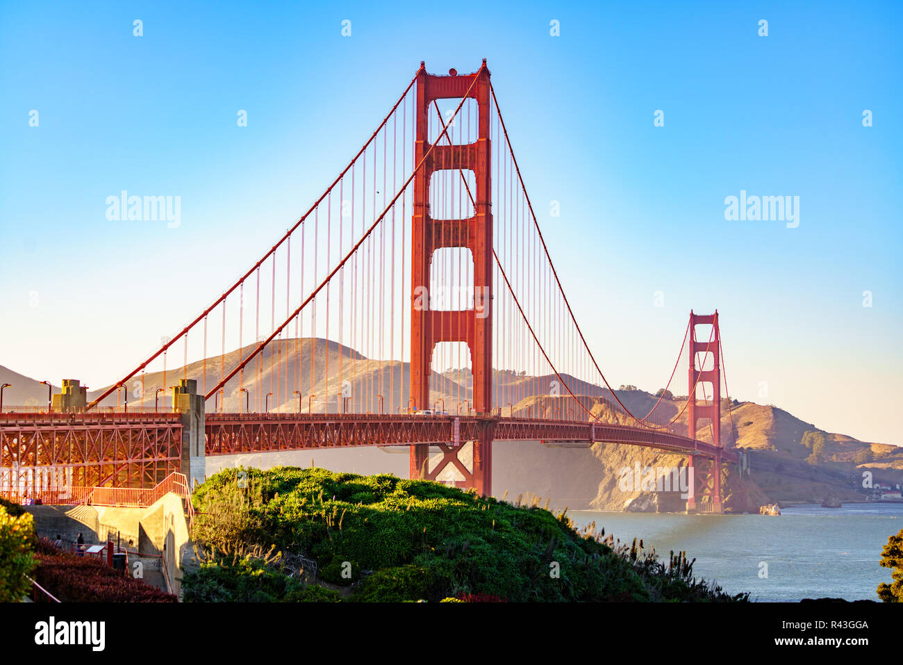 The Golden Gate Bridge is the symbol of San Francisco, California, USA ...