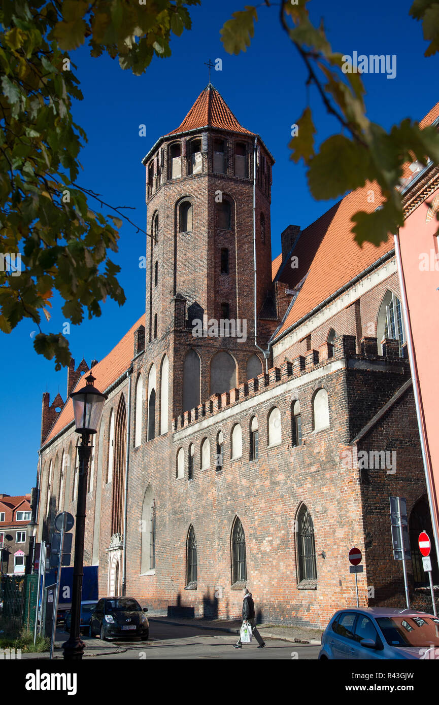 Dominican Gothic church of St Nicholas in Main City in historic centre ...