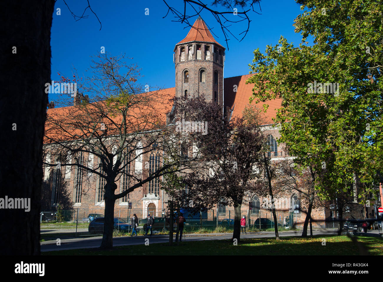 Dominican Gothic church of St Nicholas in Main City in historic centre ...