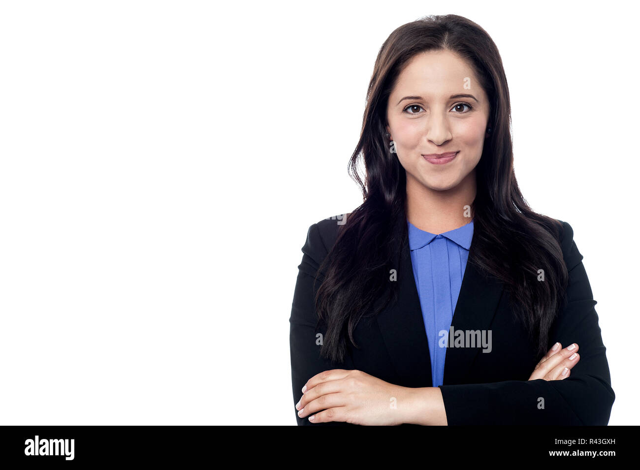 Confident young smiling business woman Stock Photo - Alamy Confident young smiling business woman Stock Photo - Alamy