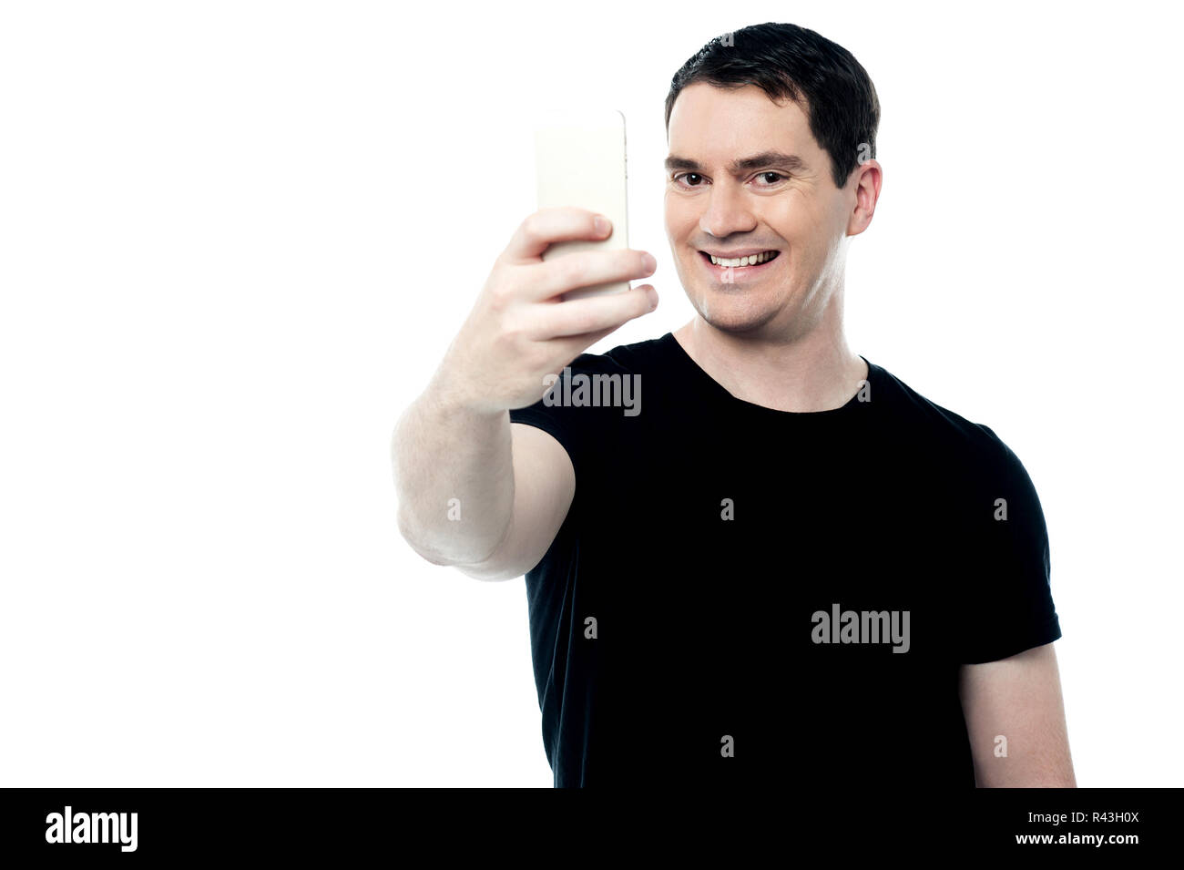 Man clicking picture with phone hi-res stock photography and images - Alamy