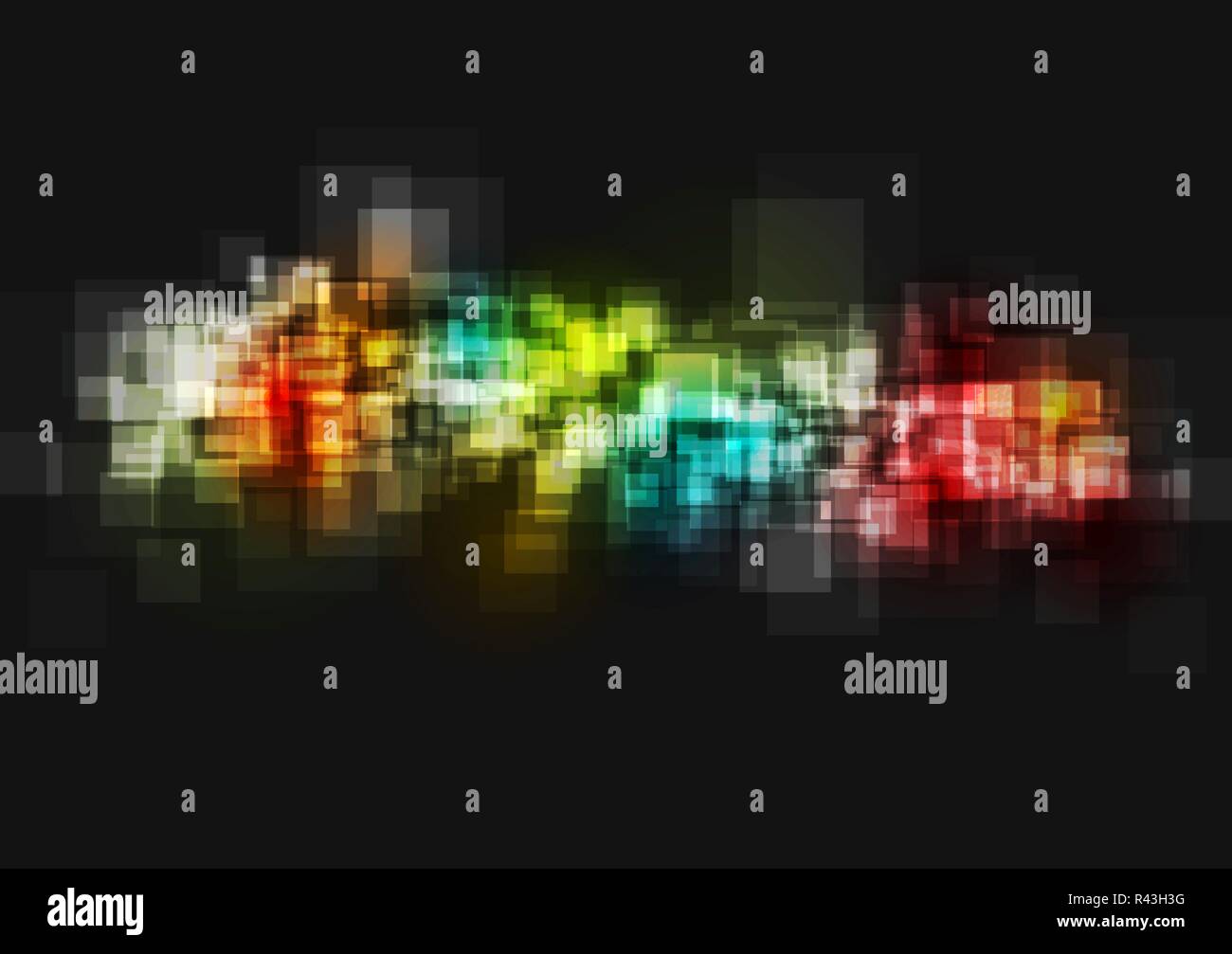 Dark shiny tech abstract background Stock Photo - Alamy