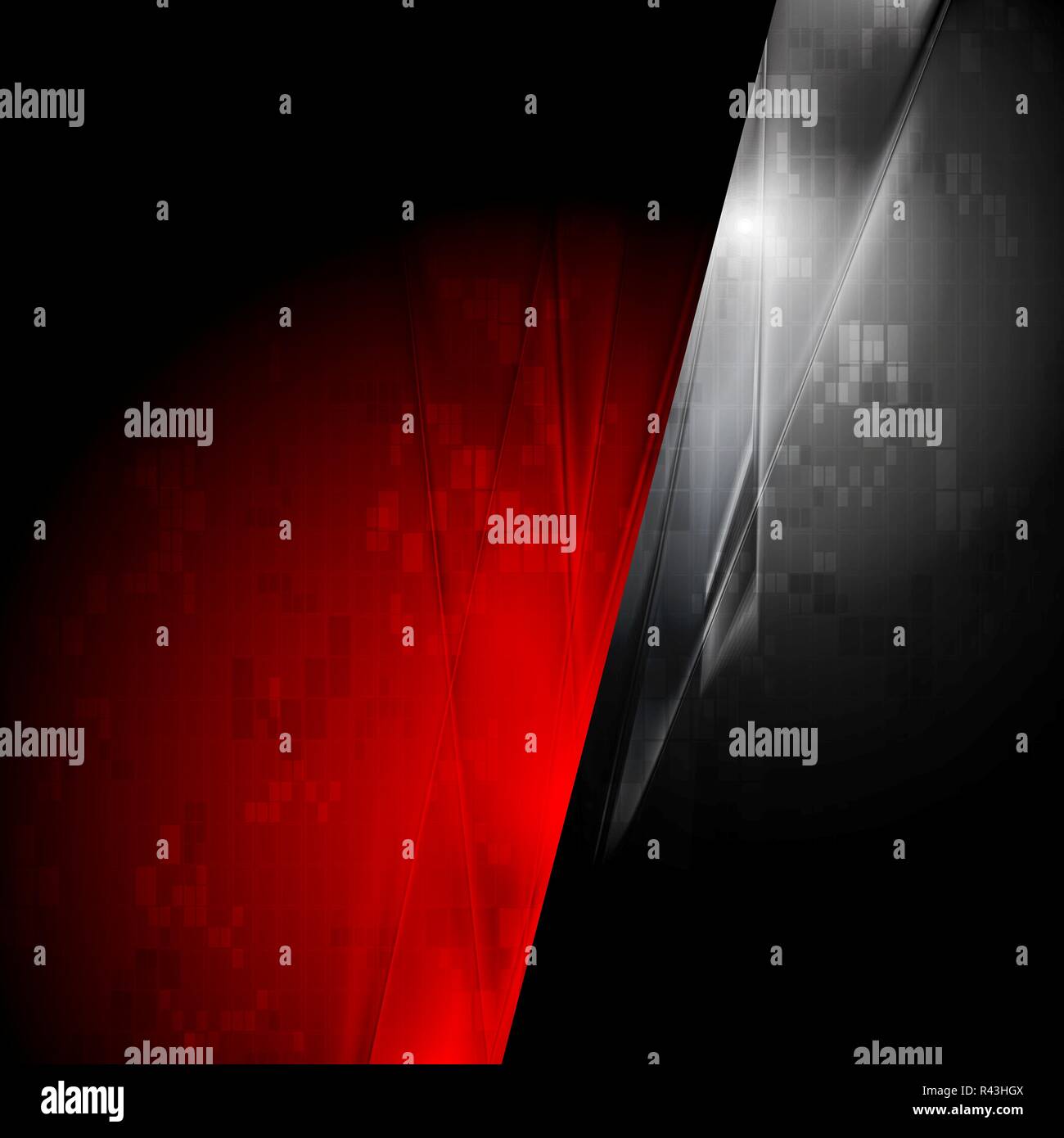 Tech red and black contrast background Stock Photo - Alamy