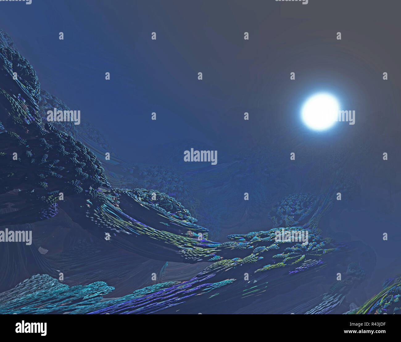 fractals computer graphics Stock Photo - Alamy