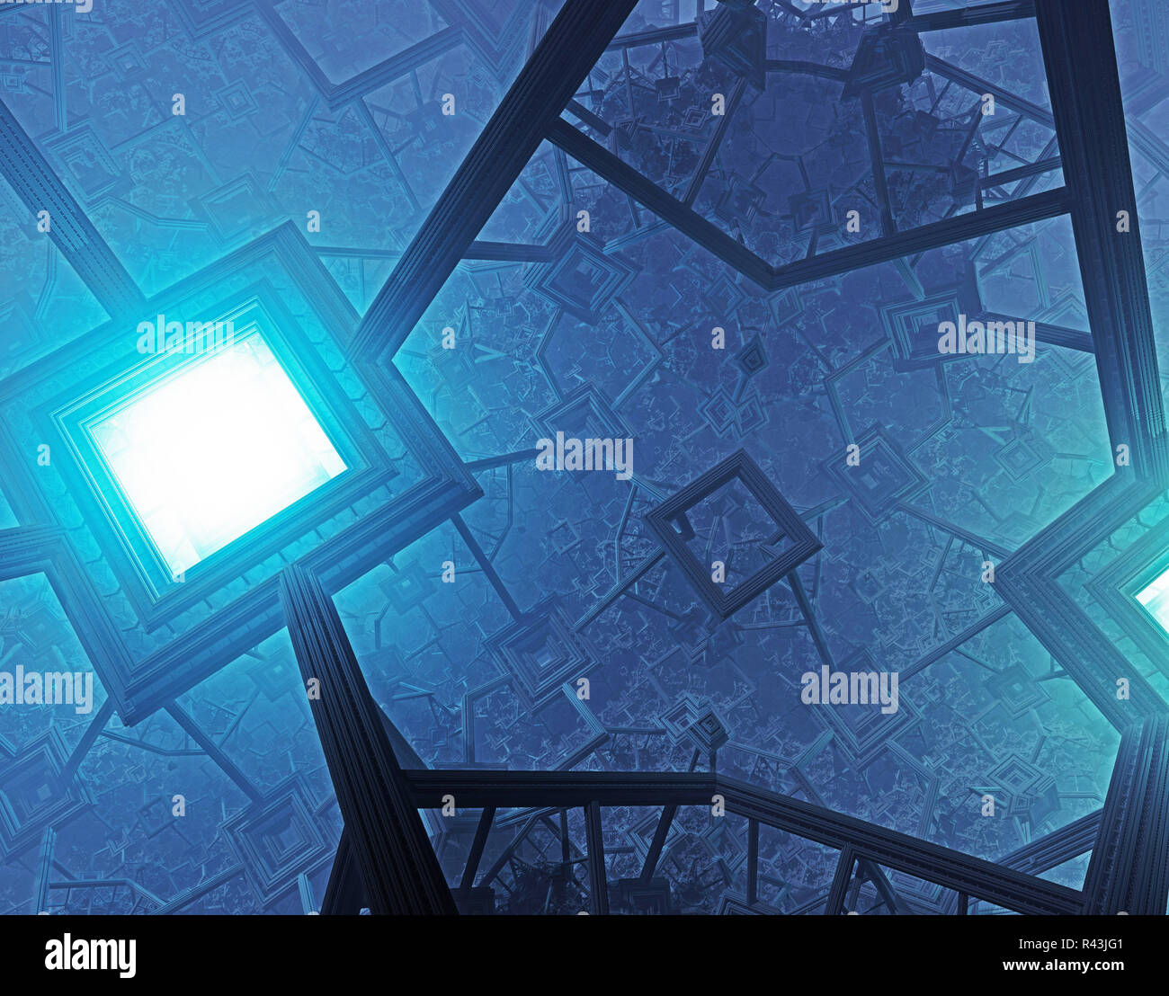 fractals computer graphics Stock Photo - Alamy