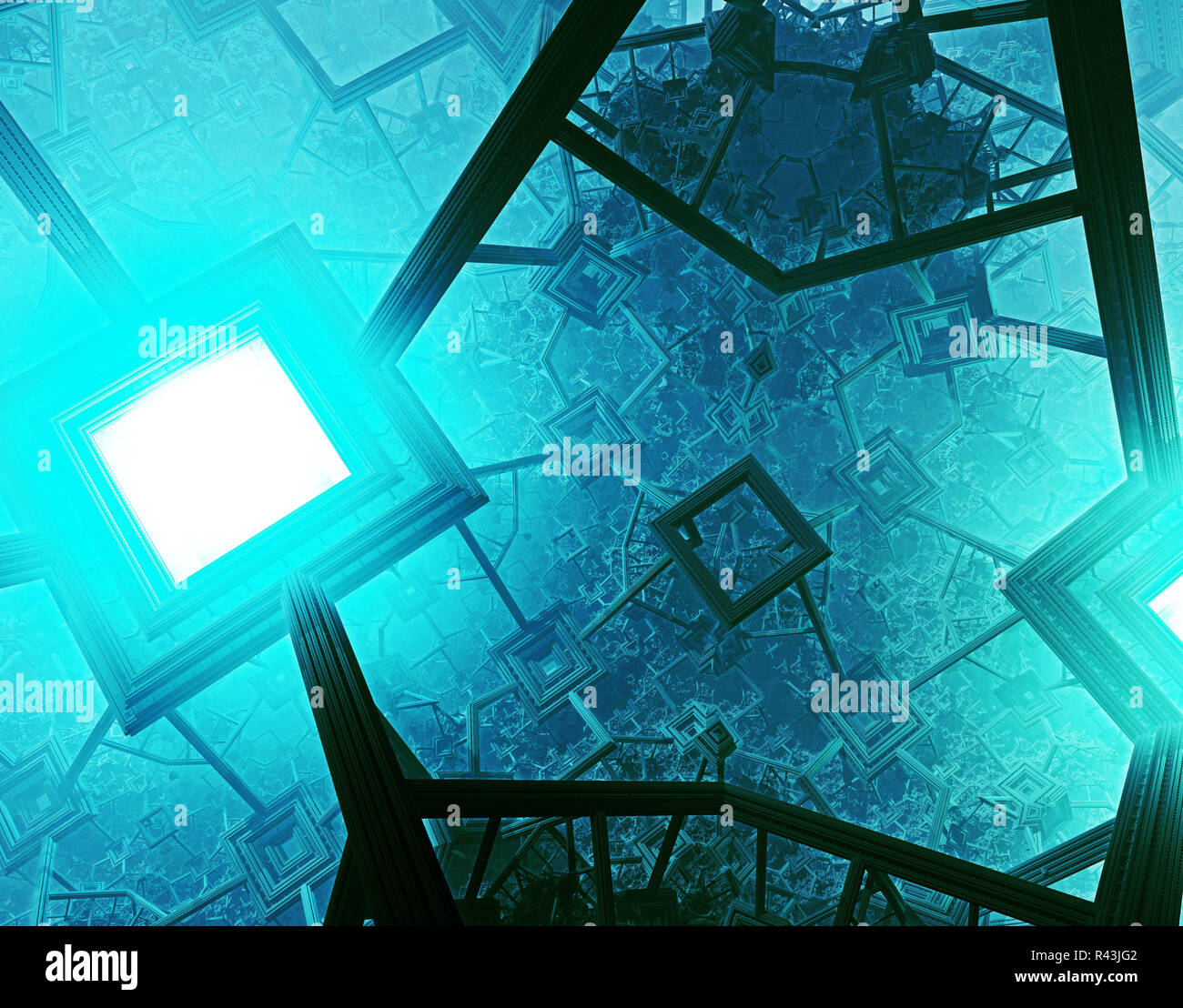 fractals computer graphics Stock Photo - Alamy