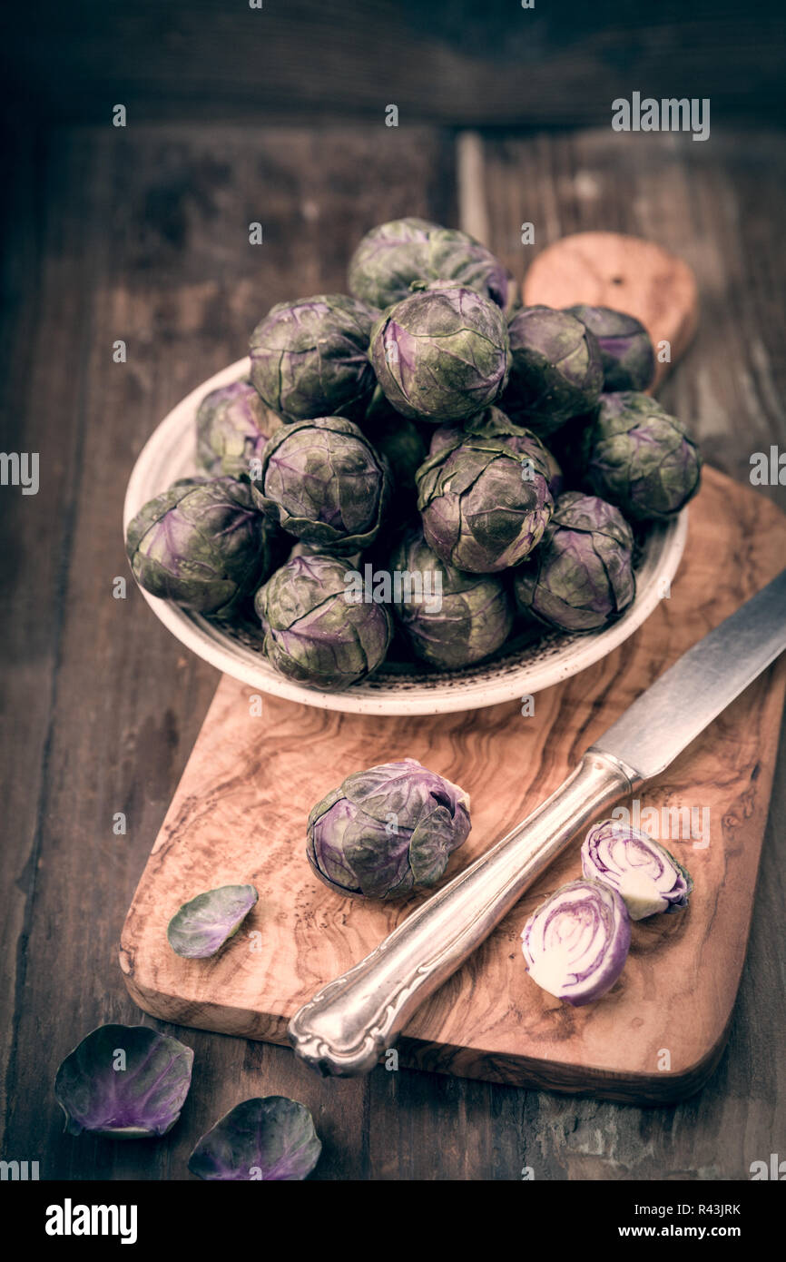 Hardy brussels sprouts hi-res stock photography and images - Alamy